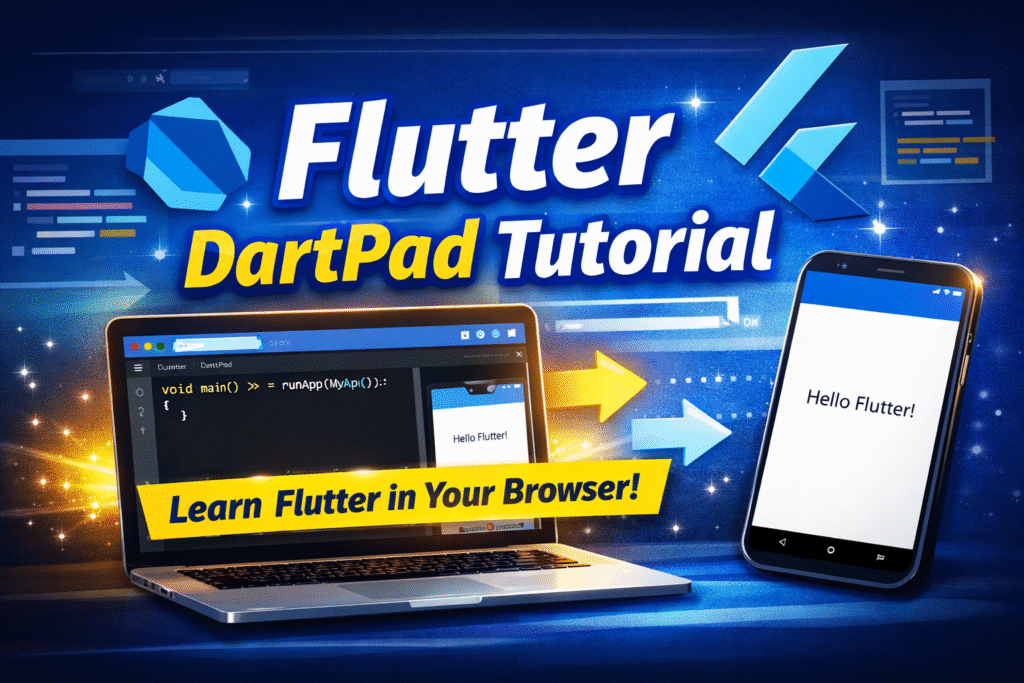 How to Use Flutter Framework in DartPad