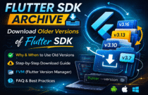 Download Flutter SDK (Windows) — Also for Mac & Linux